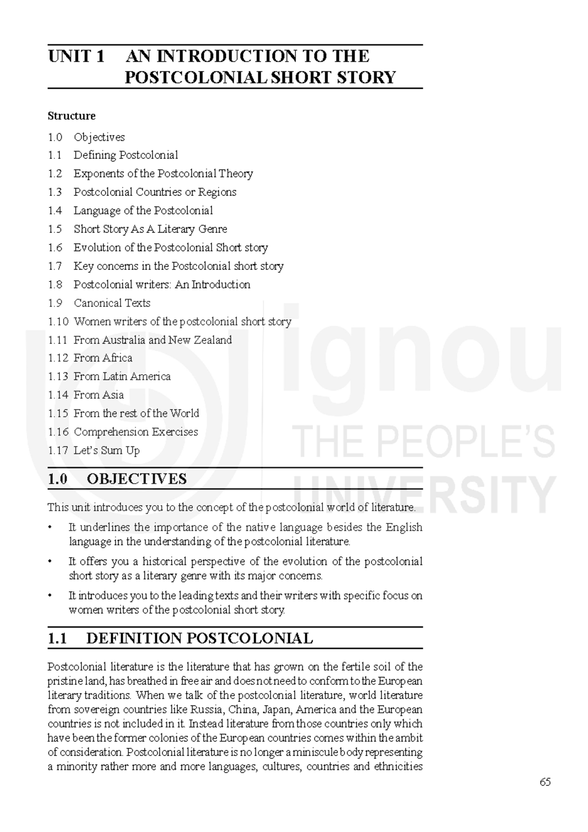 An Overview of the Postcolonial Short Story: Key Aspects and Writers ...