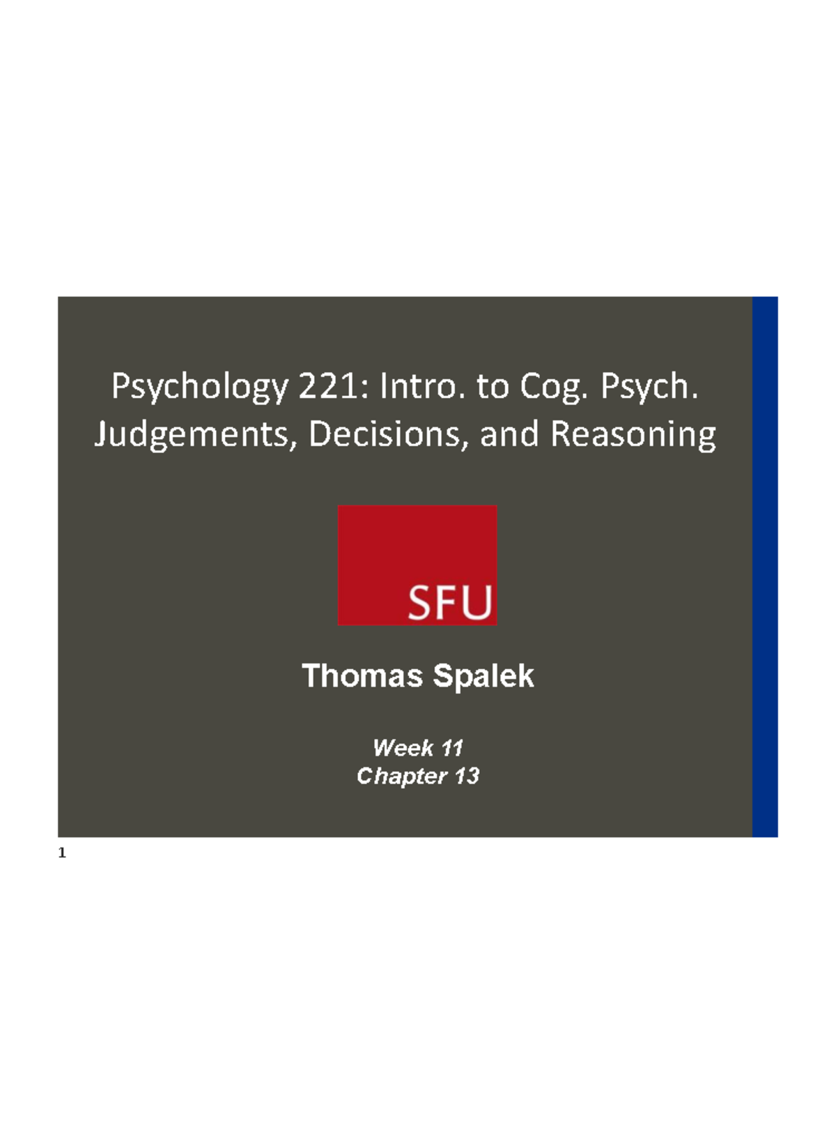 PSYC 221 Week 11: Deductive Reasoning & Syllogisms Overview - Studocu