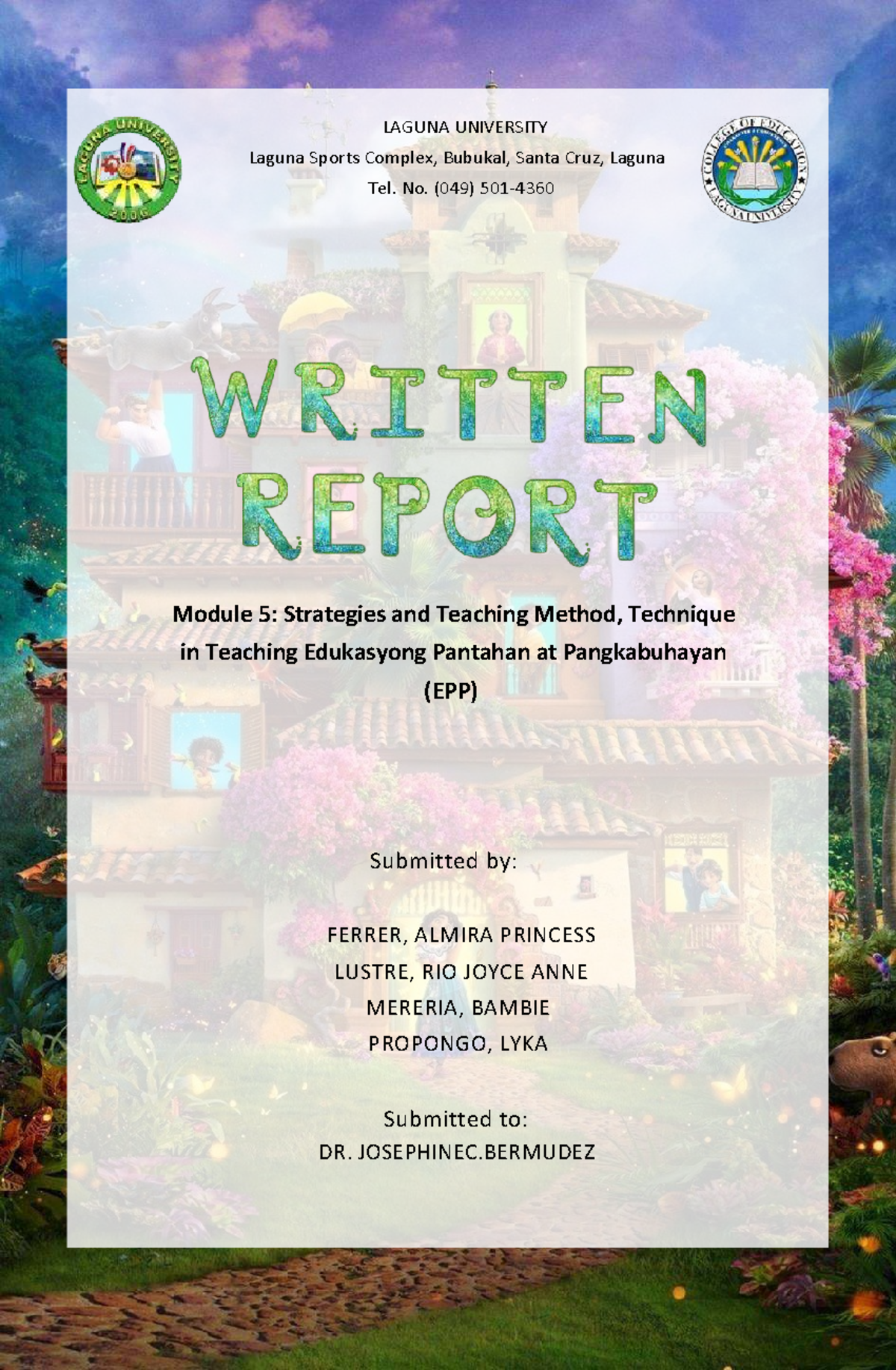 EPP Module 5: Strategies & Teaching Methods Report by Group 3 - Studocu