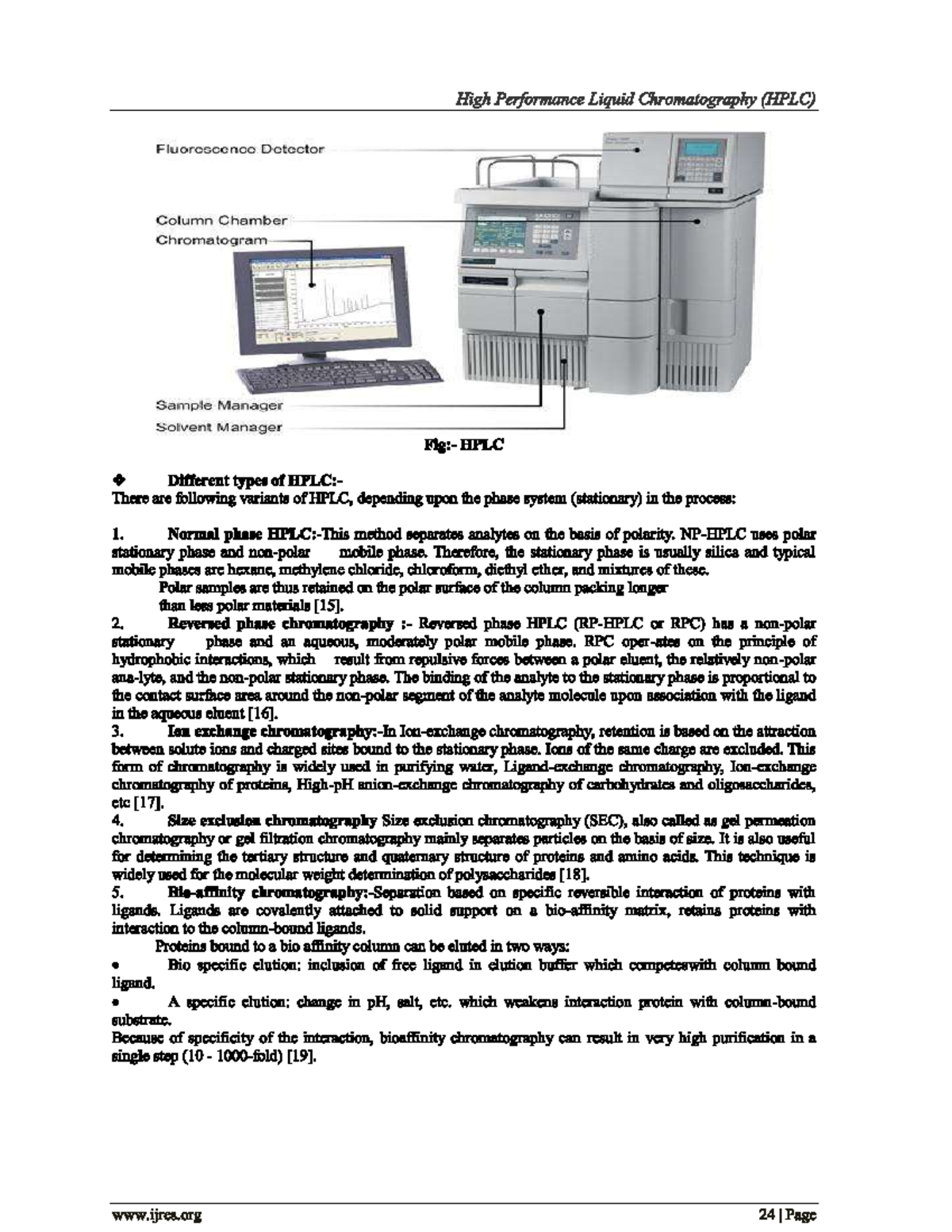 HPLC Techniques and Instrumentation Overview for Masters Students - Studocu
