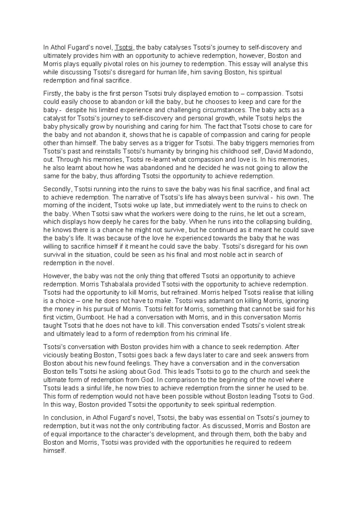 Life of Pi: Chapter Summaries and Analysis (ENG 101) - Studocu