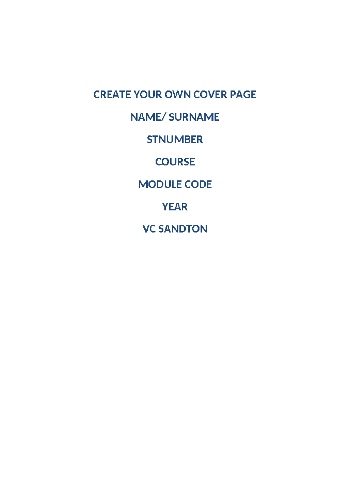 LSBK6212 POE Template - Comprehensive Assignment & Lesson Plans - Studocu