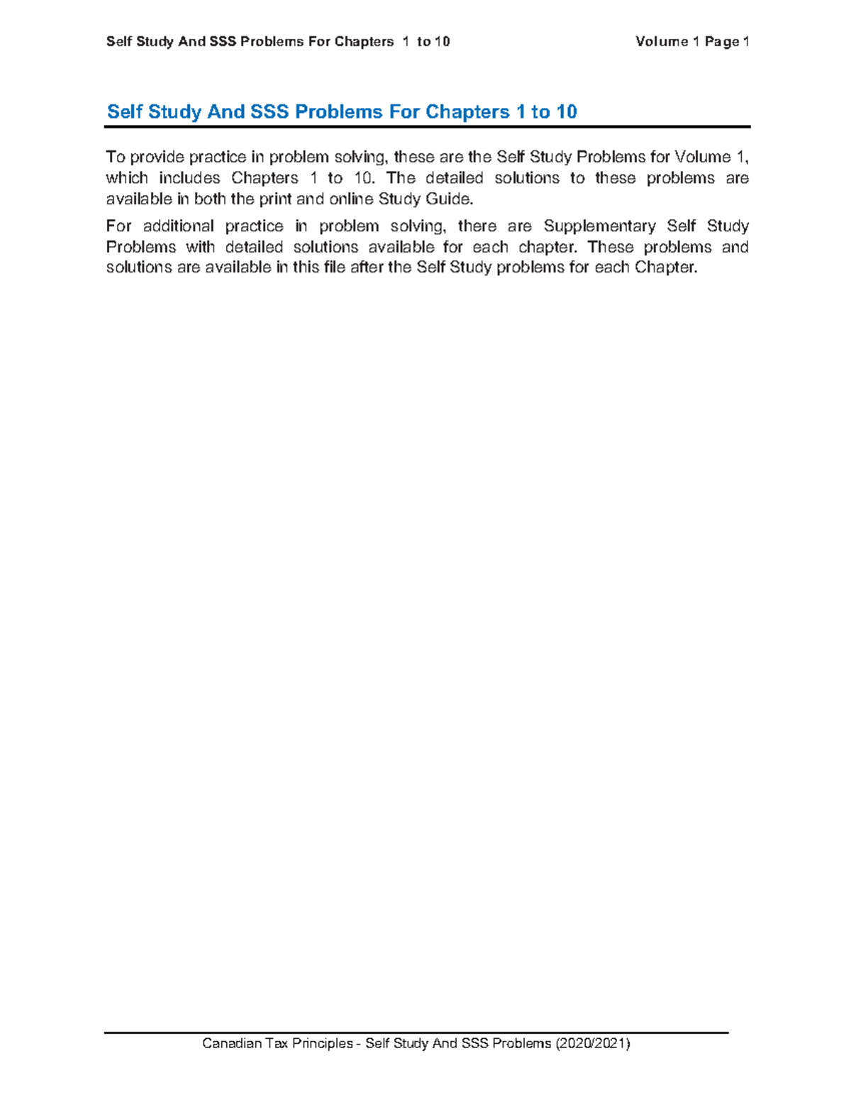 Individual Taxation SSS Problems & Solutions for Chapters 1-10 - Studocu