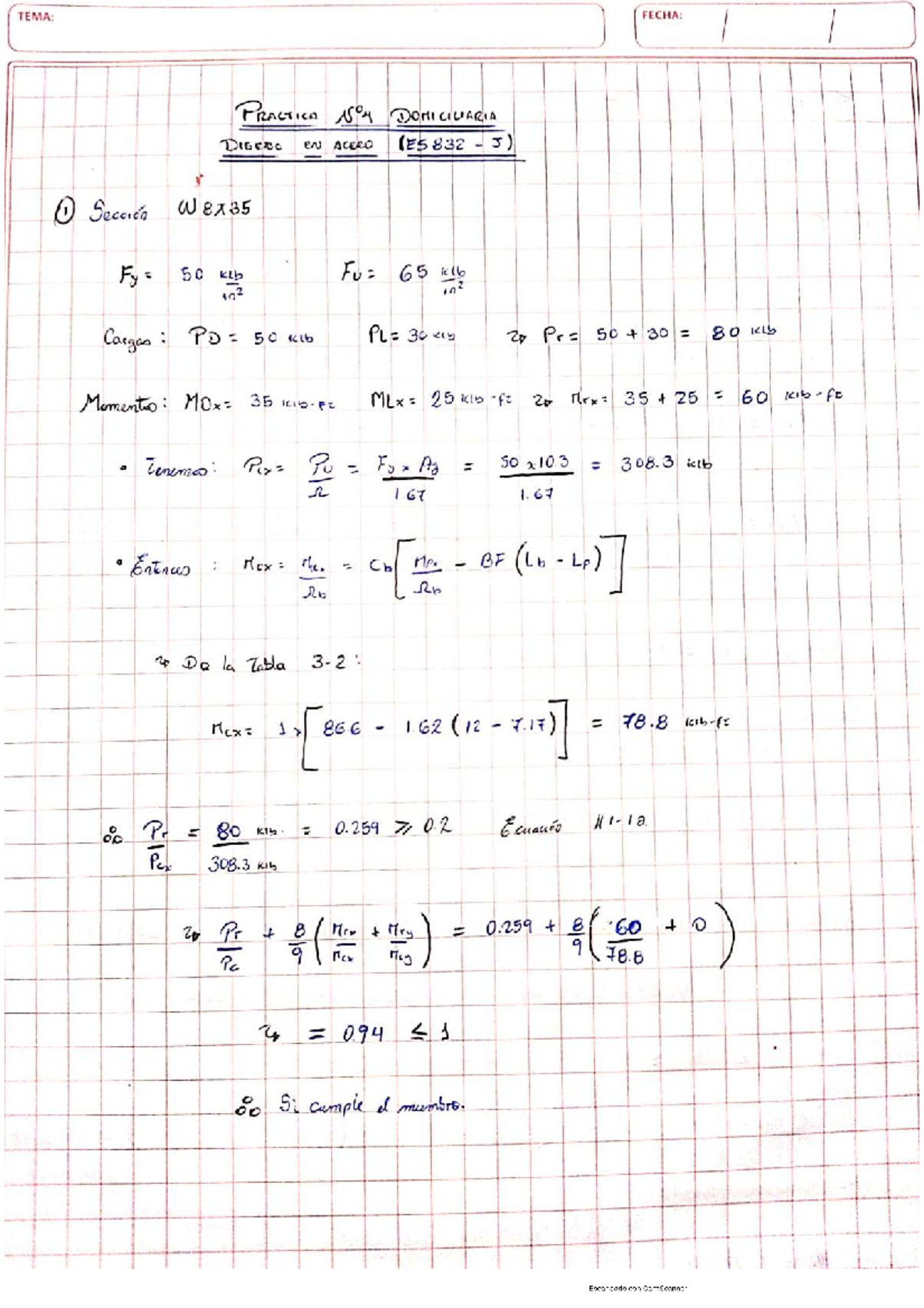 E5832 - Analysis of Chemical Reactions and Equations - Studocu