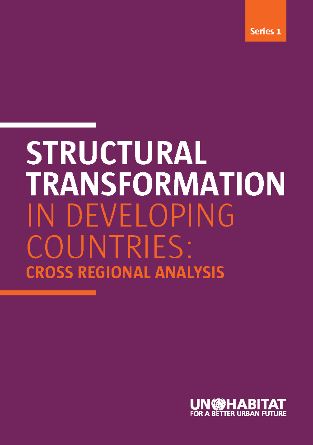 Structural Transformation in Developing Countries: A Cross-Regional ...