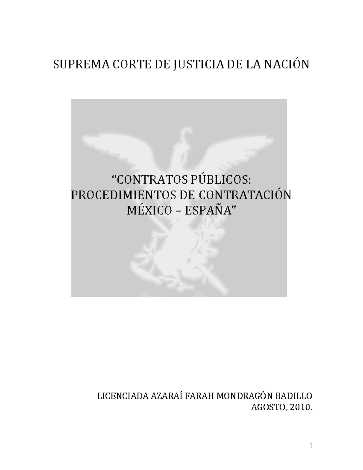 Derecho Administrativo Europeo y Contratación Pública en México - 041 ...