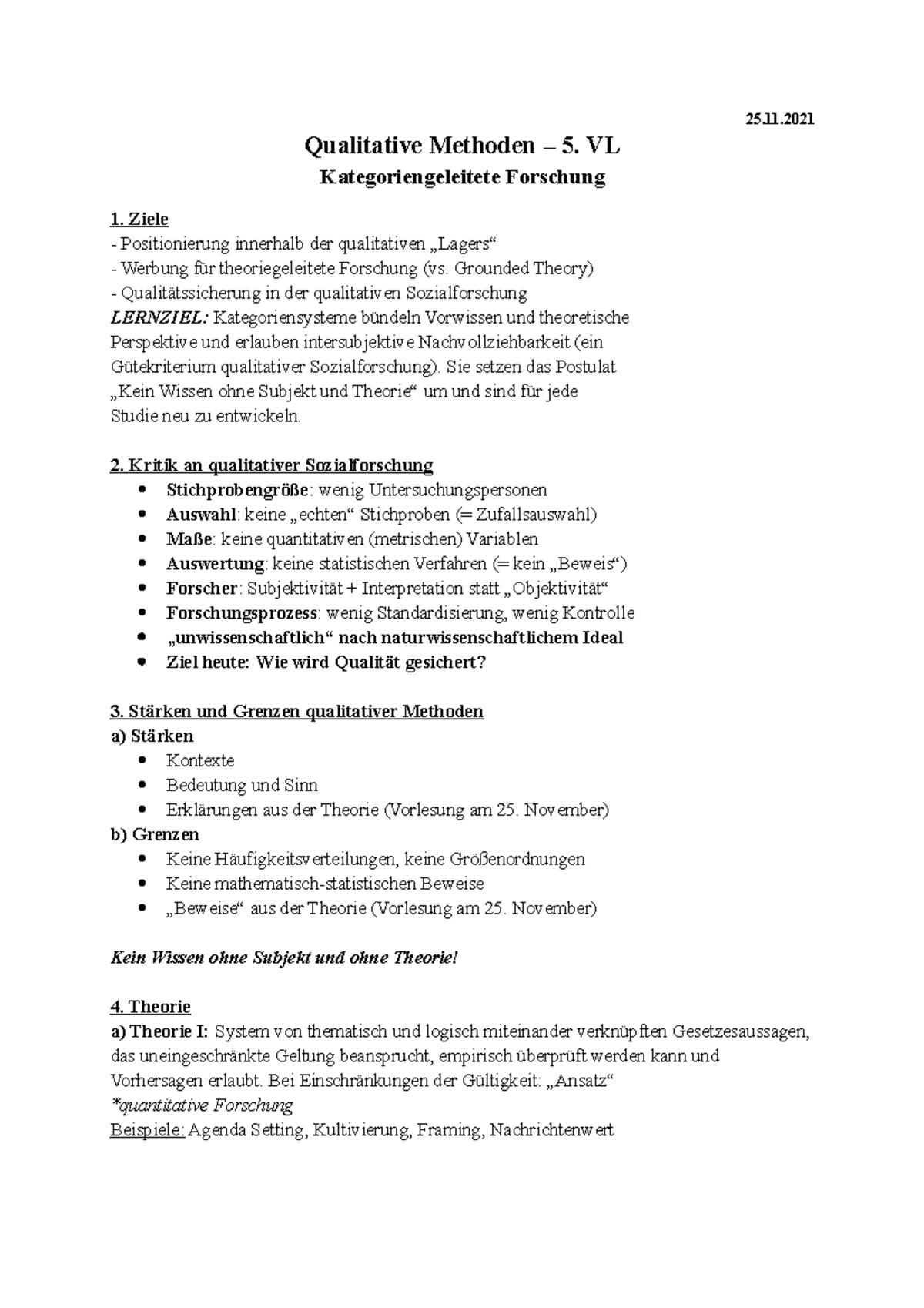 5. VL - Material von den Folien vom Prof. Dr. Meyen. - Qualitative ...