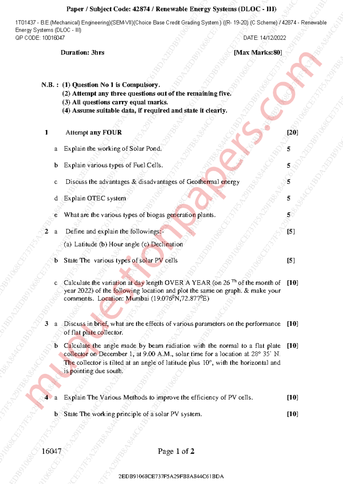 Be mechanical-engineering semester-7 2022 december dloc-iii - Studocu