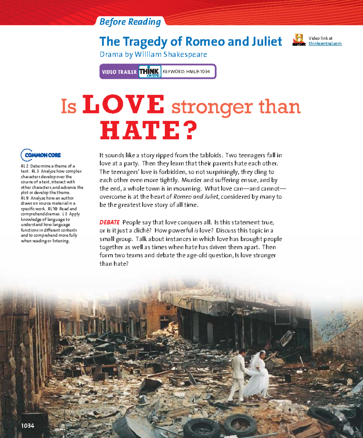 "RL 2-10: Analyzing Themes and Characters in Romeo and Juliet" - Studocu