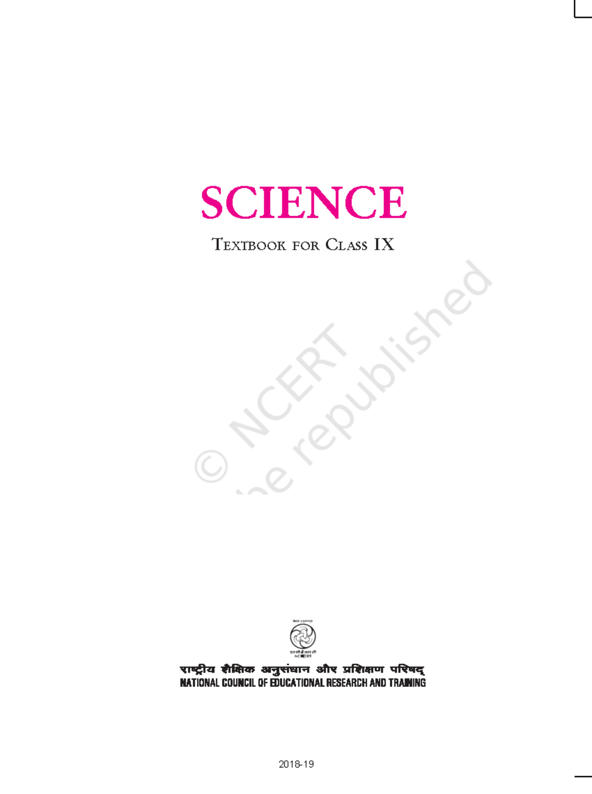 NCERT Class IX Science Textbook: Matter and Its Properties - Studocu