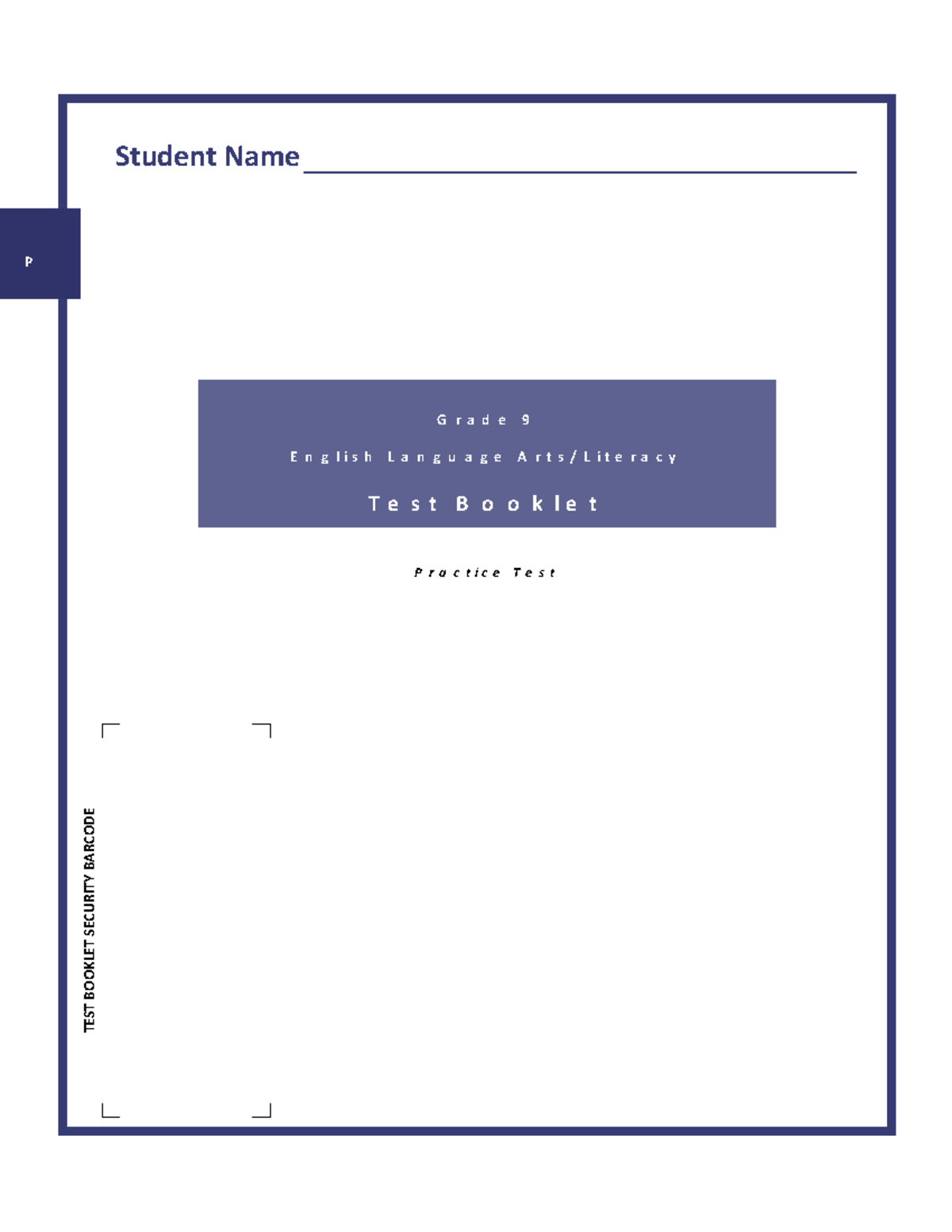 Grade 9 English Language Practice Test 2: Analyzing Short Stories - Studocu