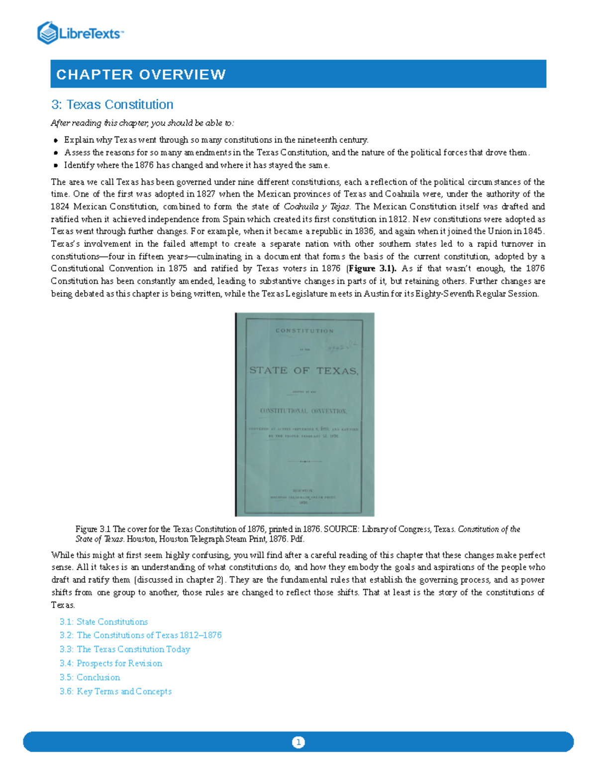 Texas Constitution: Understanding the Amendment Process and Its Changes ...