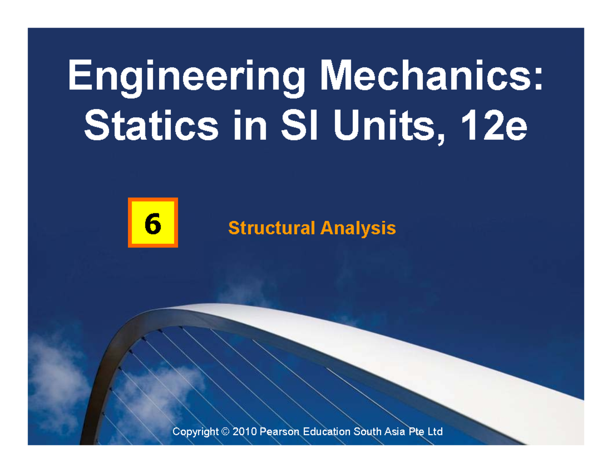 ENGG 102 Week 7 Lecture: Structural Analysis of Simple Trusses - Studocu