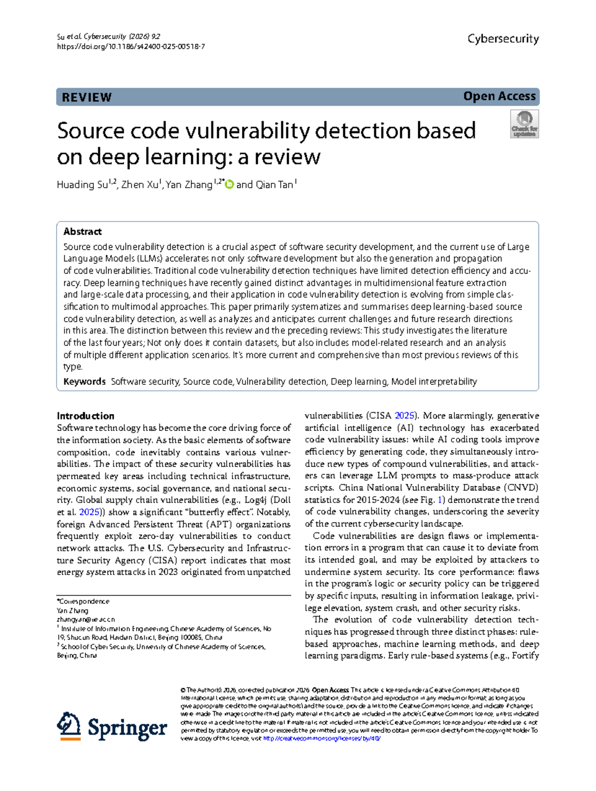 Deep Learning Techniques for Source Code Vulnerability Detection: A ...