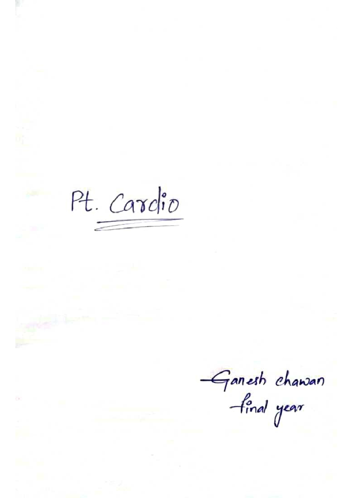 PT Cardio Final Year Notes: Chest Mobilization & Breathing Techniques ...