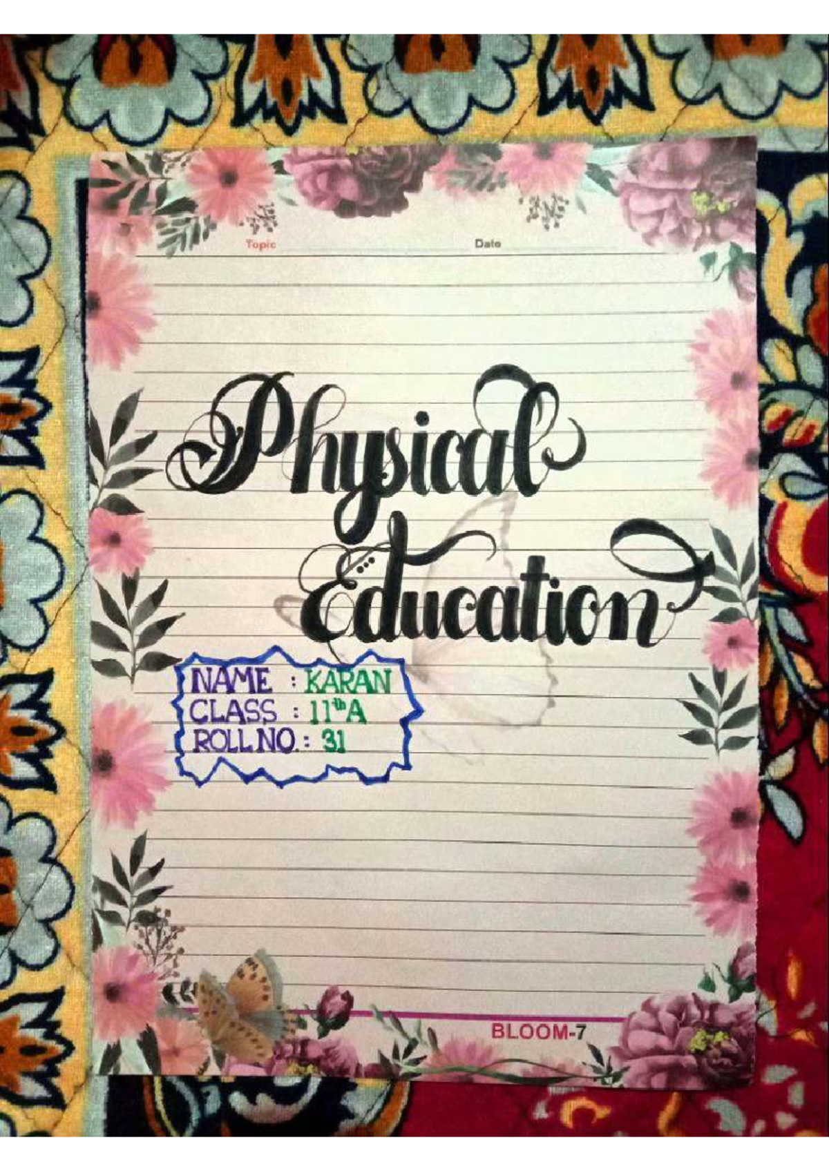 Class 12th Physical Education Project: Cricket & Yoga Insights - Studocu