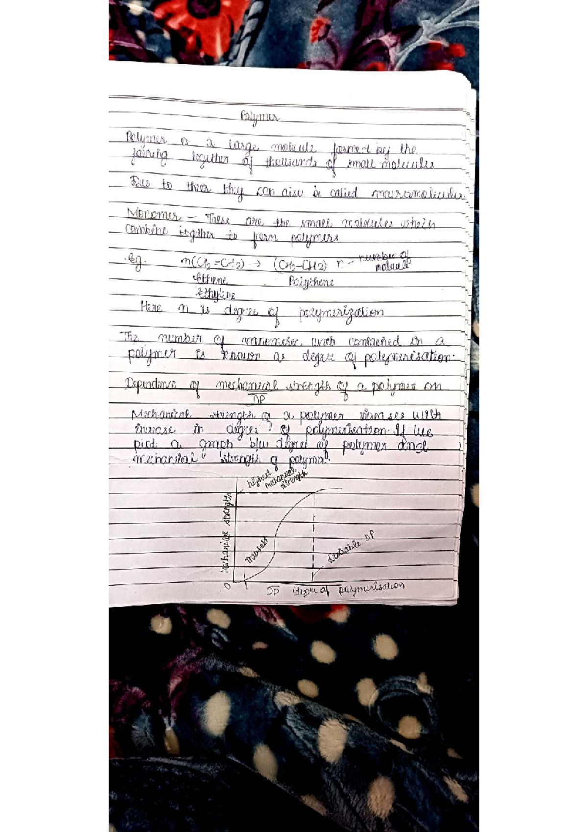 Polymers: Structure, Properties, and Applications in Chemistry - Studocu