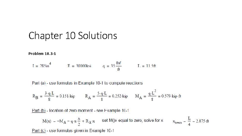 Chapter 10 Solutions for Problems 1205-1224 - Cengage 2021 - Studocu