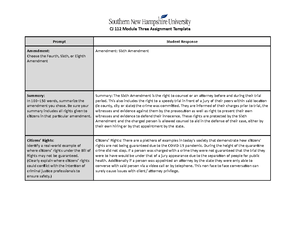 Southern New Hampshire CJ 205 Project 3 - Emily Good CJ 205 Project 3 ...
