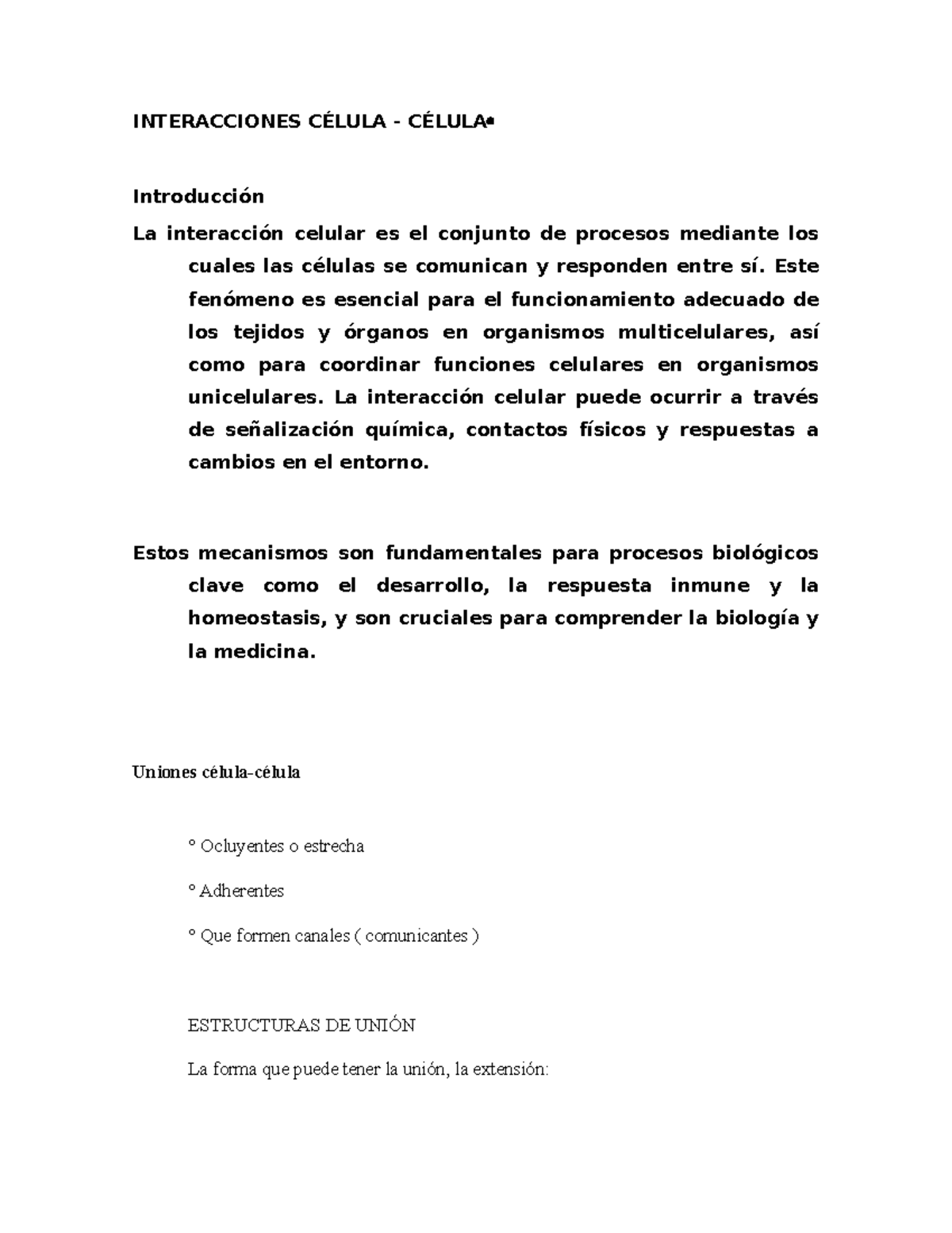Interacciones Célula-Célula: Procesos y Funciones Clave en Biología ...