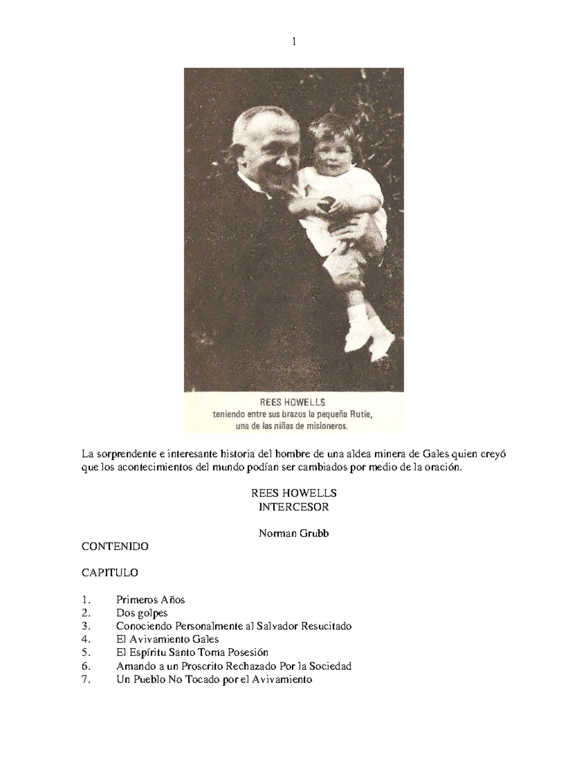 El Intercesor: Historia de Rees Howells y su Impacto Espiritual - Studocu