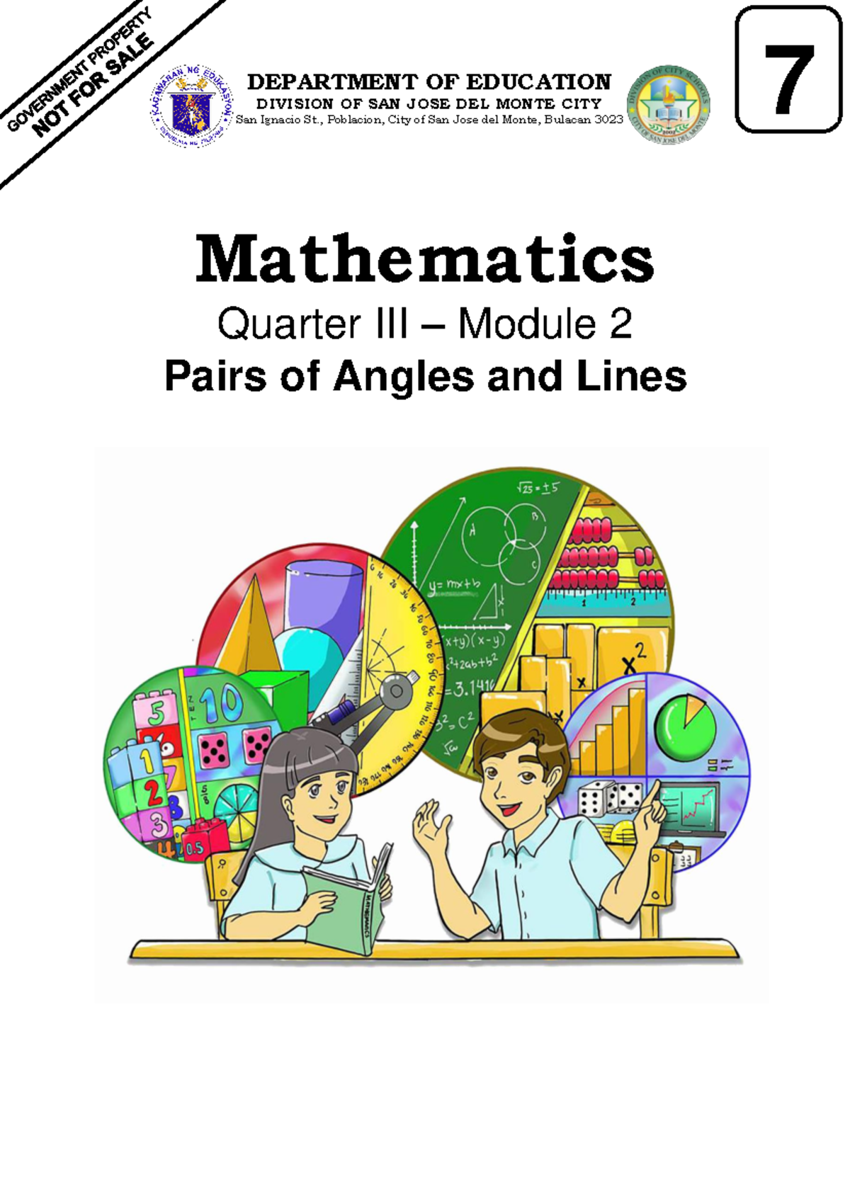 MATHEMATICS 7 Quarter 3 Module 1 - Mathematics Quarter III – Module 2 ...