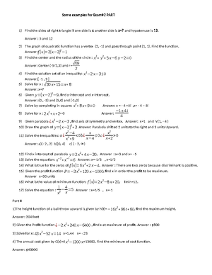 Exponential Growth and Decay Functions - MTH 1030 Notes by Melissa ...
