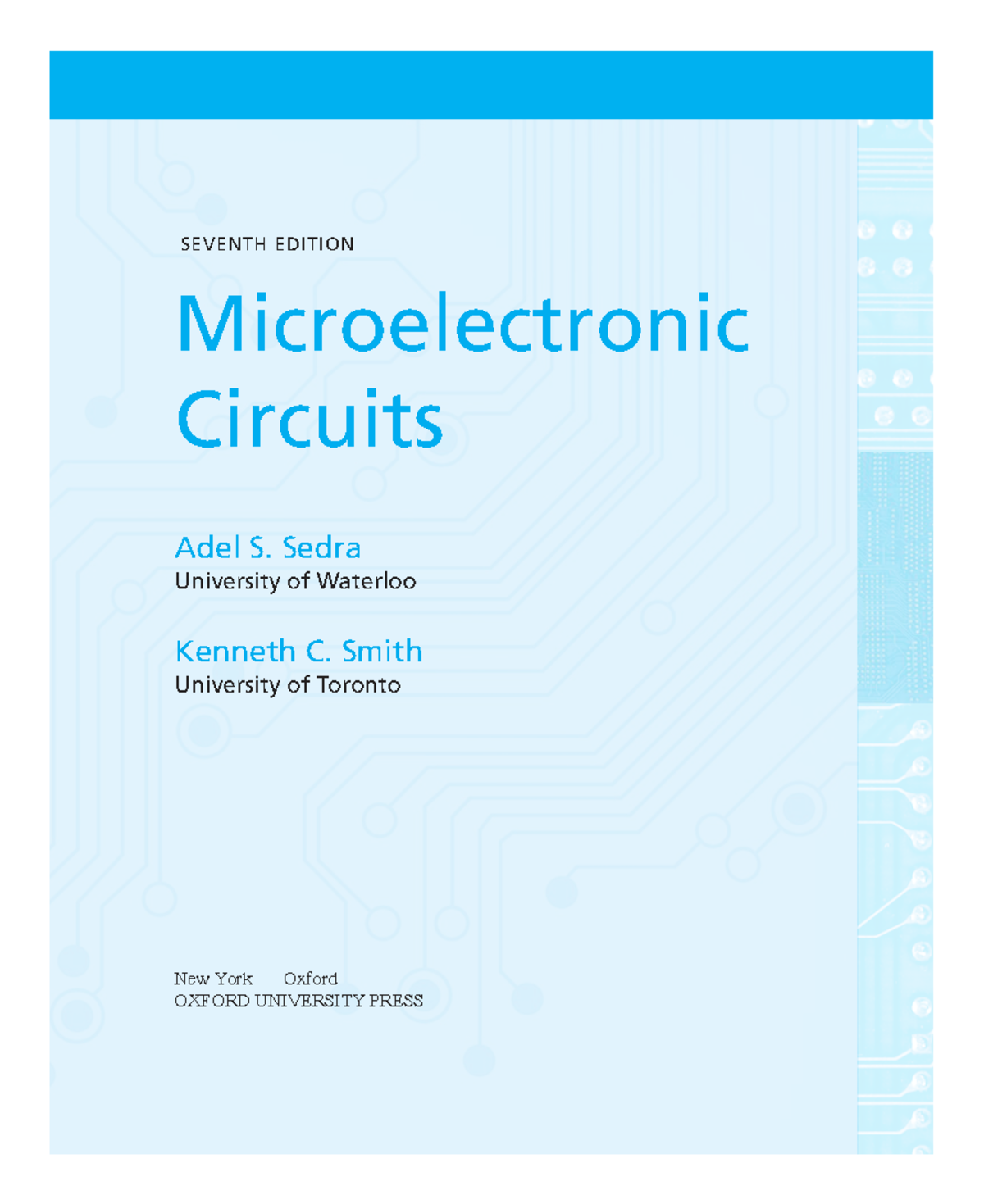 Microelectronic Circuits (7th Ed) - Table of Contents Overview - Studocu