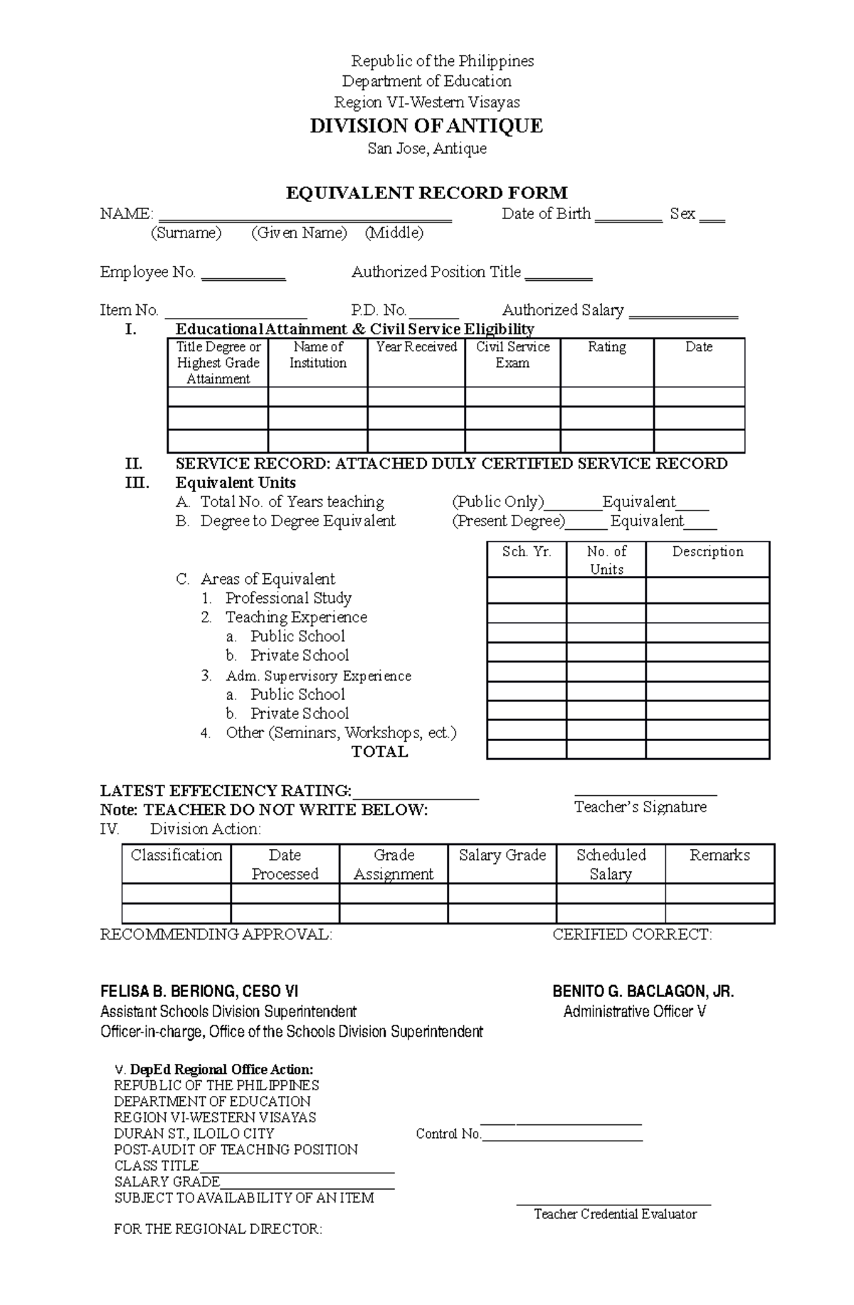 ERF Promotion for DepEd - Republic of the Philippines Department of ...