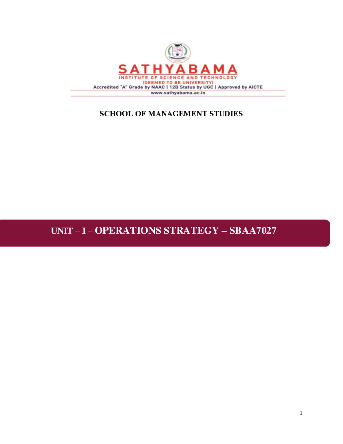 Operations strategy - Operations Strategy Formulation - Hill framework ...
