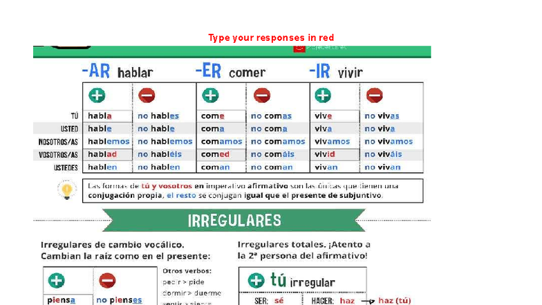 Edpuzzle Guided Notes on Informal TU Commands (Spencer Hirsch) - Studocu