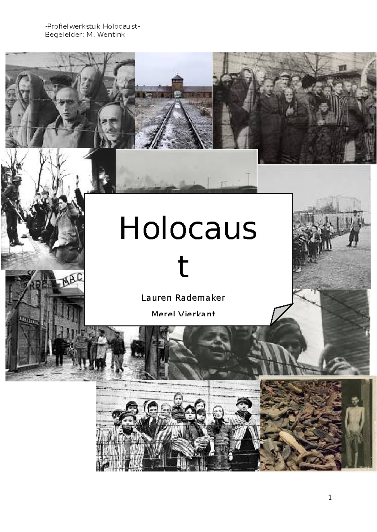 Holocaust Profielwerkstuk: Oorzaken, Gevolgen en Menselijk Leed ...