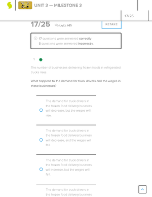 Unit 2 Challenges - Challenge Questions and Anwsers - Which answer best defines elasticity? A ...