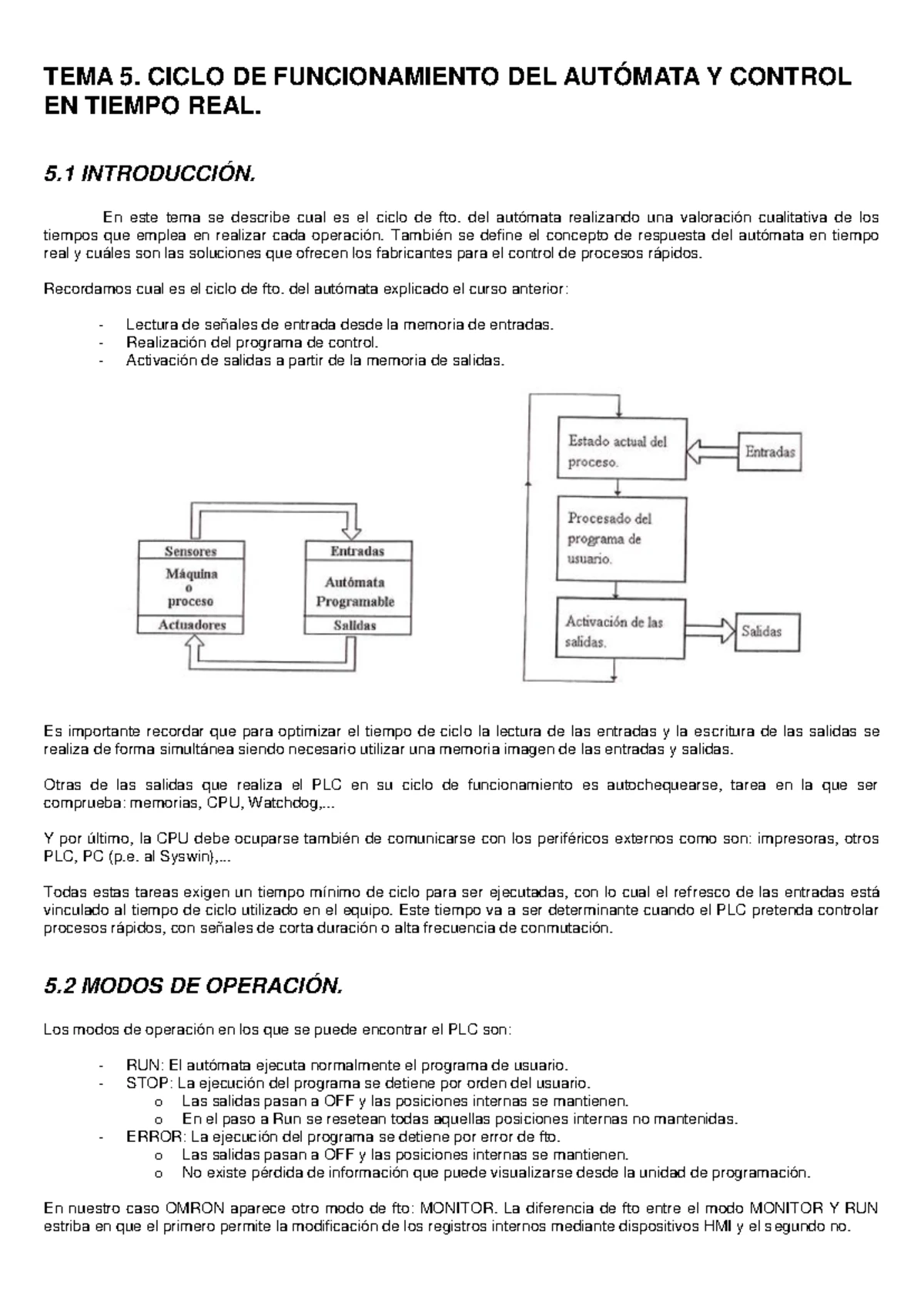 Programación de un semáforo con PLC - Programación de un semáforo con ...