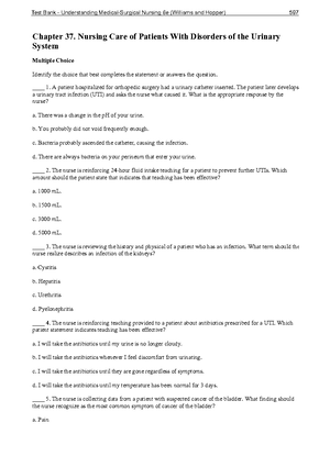 Renal Exam - notes - Pyelonephritis ATI Engage Adult Medical Surgical ...