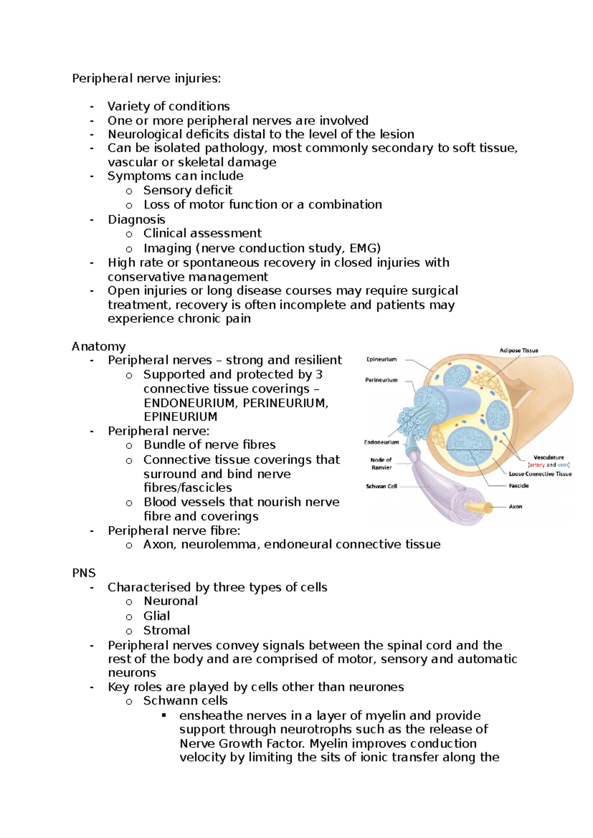 Peripheral Nerve Injuries: Mechanisms, Types, and Recovery Insights ...