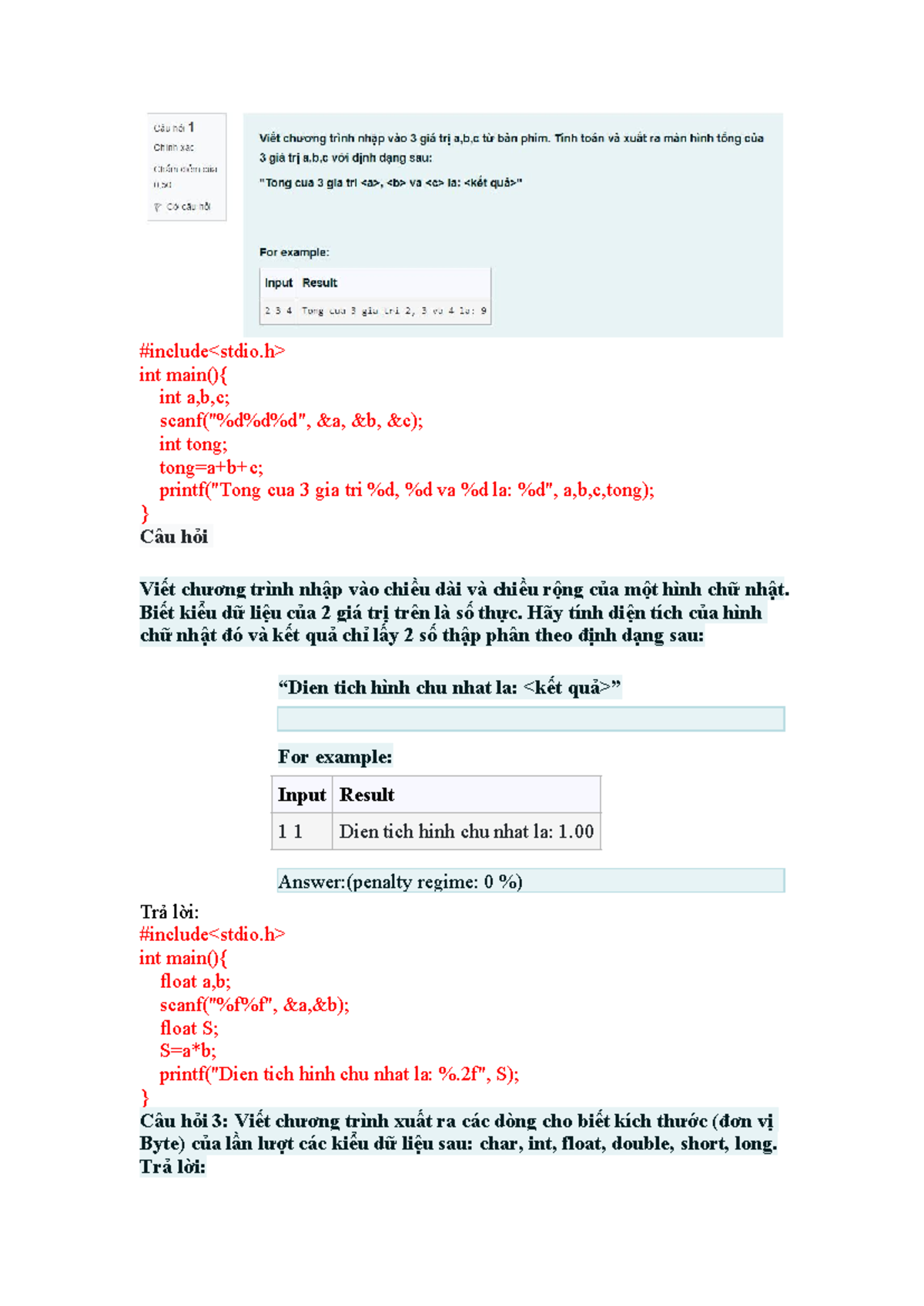 [123doc] - tai-lieu-thi-nhap-mon-lap-trinh - #include int main(){ int a,b,c; - Studocu