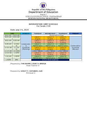 G10 English Lesson Exemplar 1st Quarter - LESSON EXEMPLAR Grade 10 ...