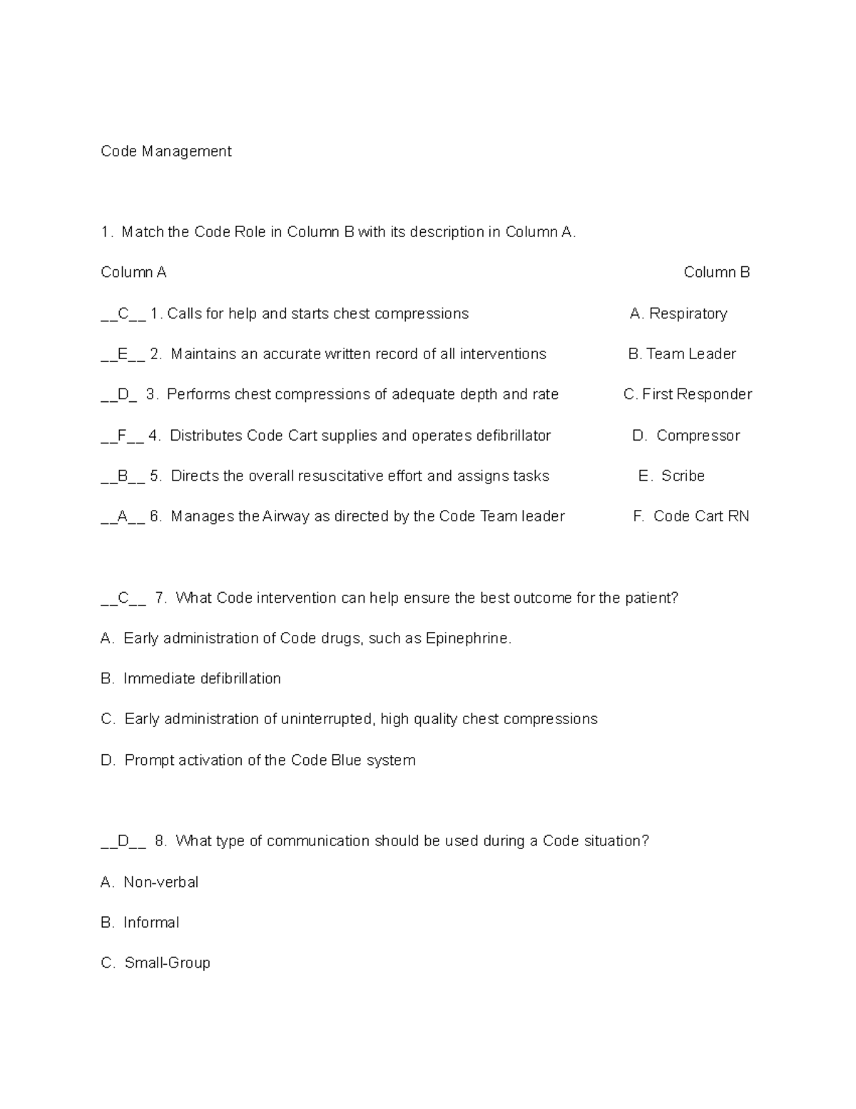 Code Management - code managment - Code Management Match the Code Role ...