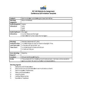 5-2 Milestone Two - INT 220 Business Brief Template Course Project ...