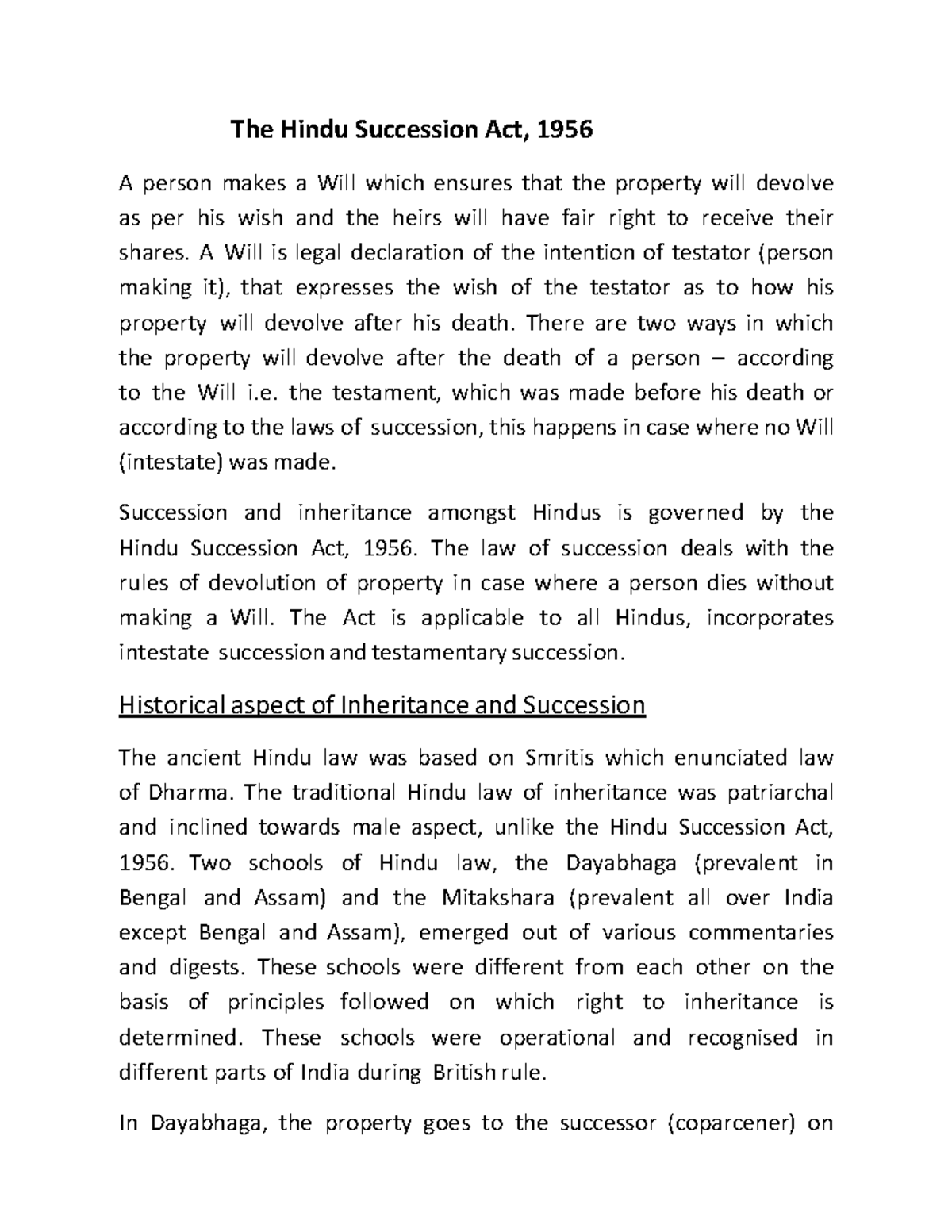 Hindu Succession Act, 1956: Inheritance & Property Rights Explained ...