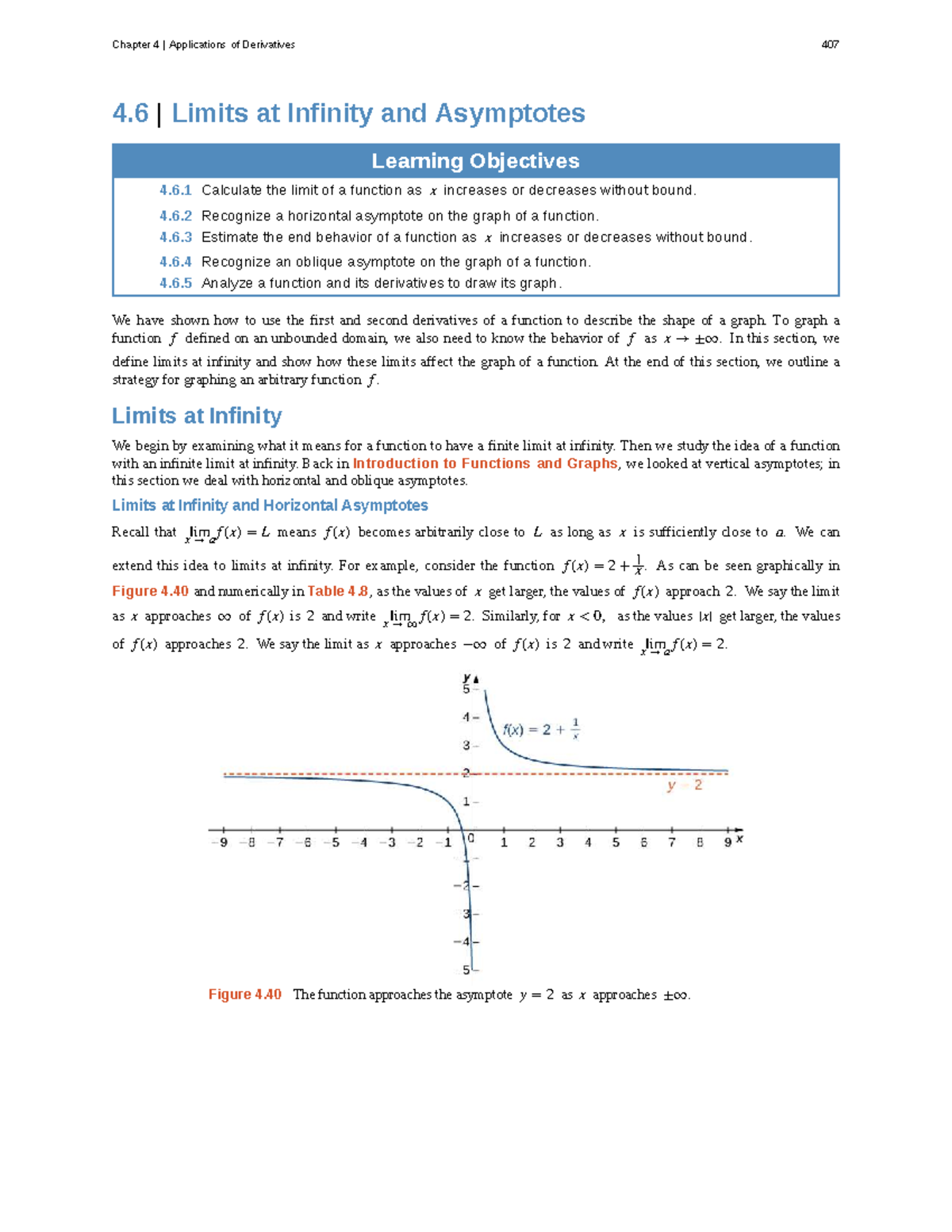 Chapter 4.6: Limits at Infinity & Asymptotes in Calculus (Calc 1) - Studocu