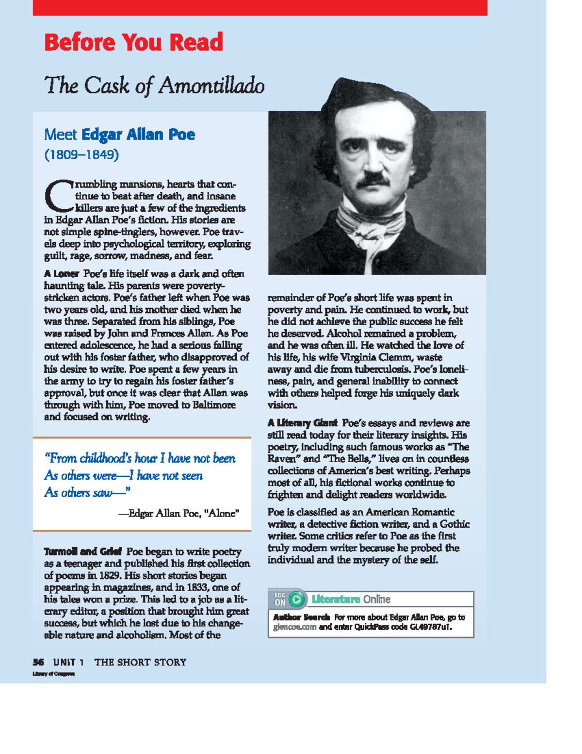 The Cask of Amontillado: Analyzing Edgar Allan Poe's Dark Themes - Studocu