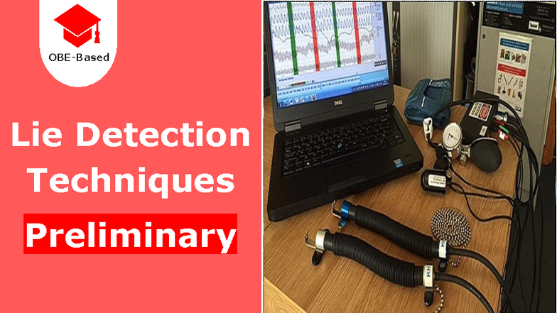 Preliminary Module on Lie Detection Techniques (LDT 101) for Students ...