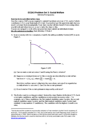 Problem Set 2 - Guideline answers - EC2A3 Problem Set 2 : General ...