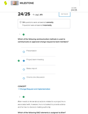 Project Management Unit 2 Milestone 2 - Project Management Unit 2 ...