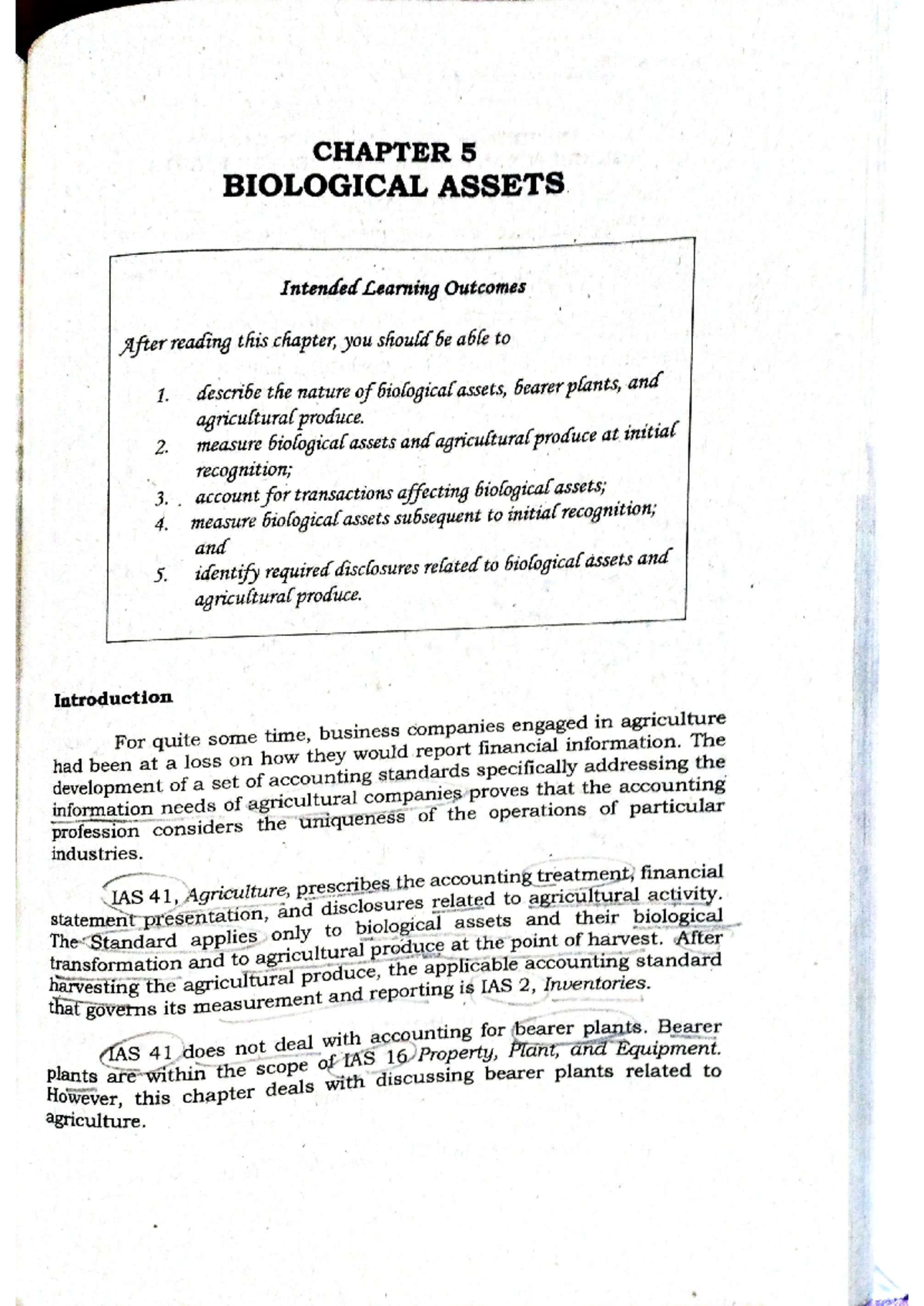 Chapter 5 Biological Assets: Detailed Study Notes for IAS 41 Compliance ...