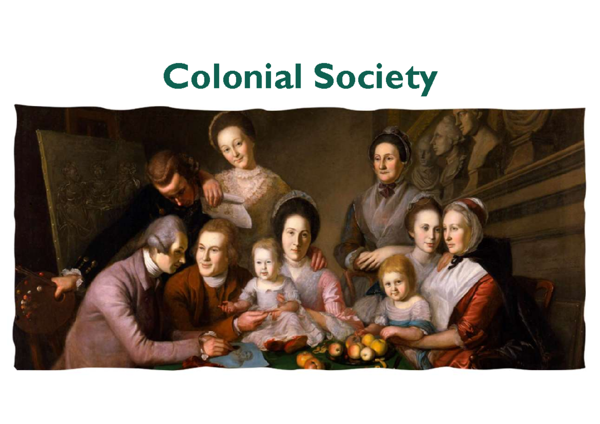 Colonial America: Consumer Revolution & the Seven Years' War Impact ...
