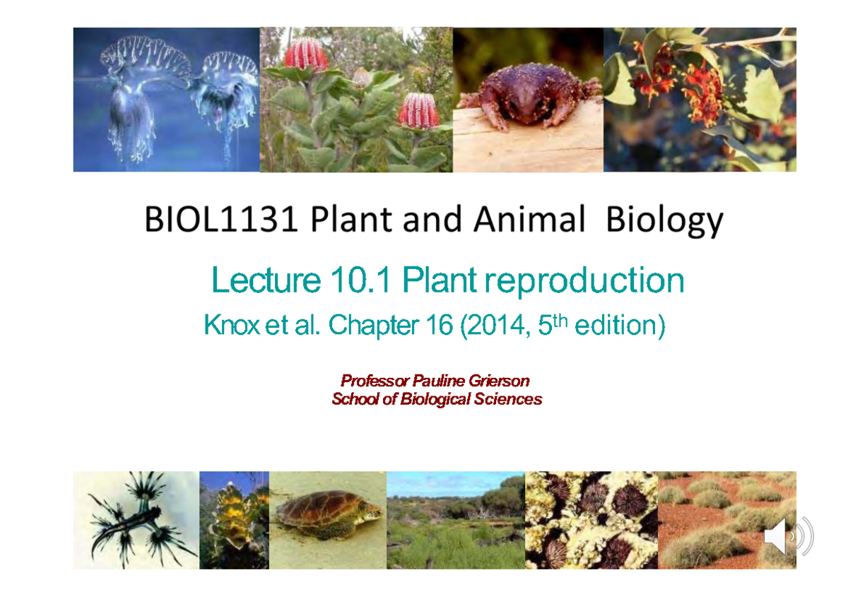 Lecture 10.1: Plant Reproduction - Asexual & Sexual Methods Overview ...