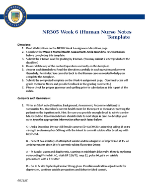 [Solved] Accessthe iHuman caseby clicking the Week 2 iHuman Case Link ...